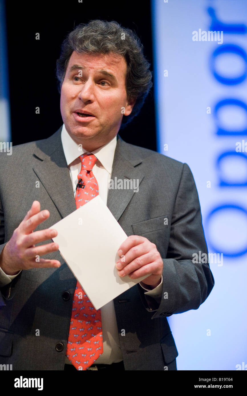 Shadow Home Secretary Oliver Letwin MP of the Conservative party speaks ...