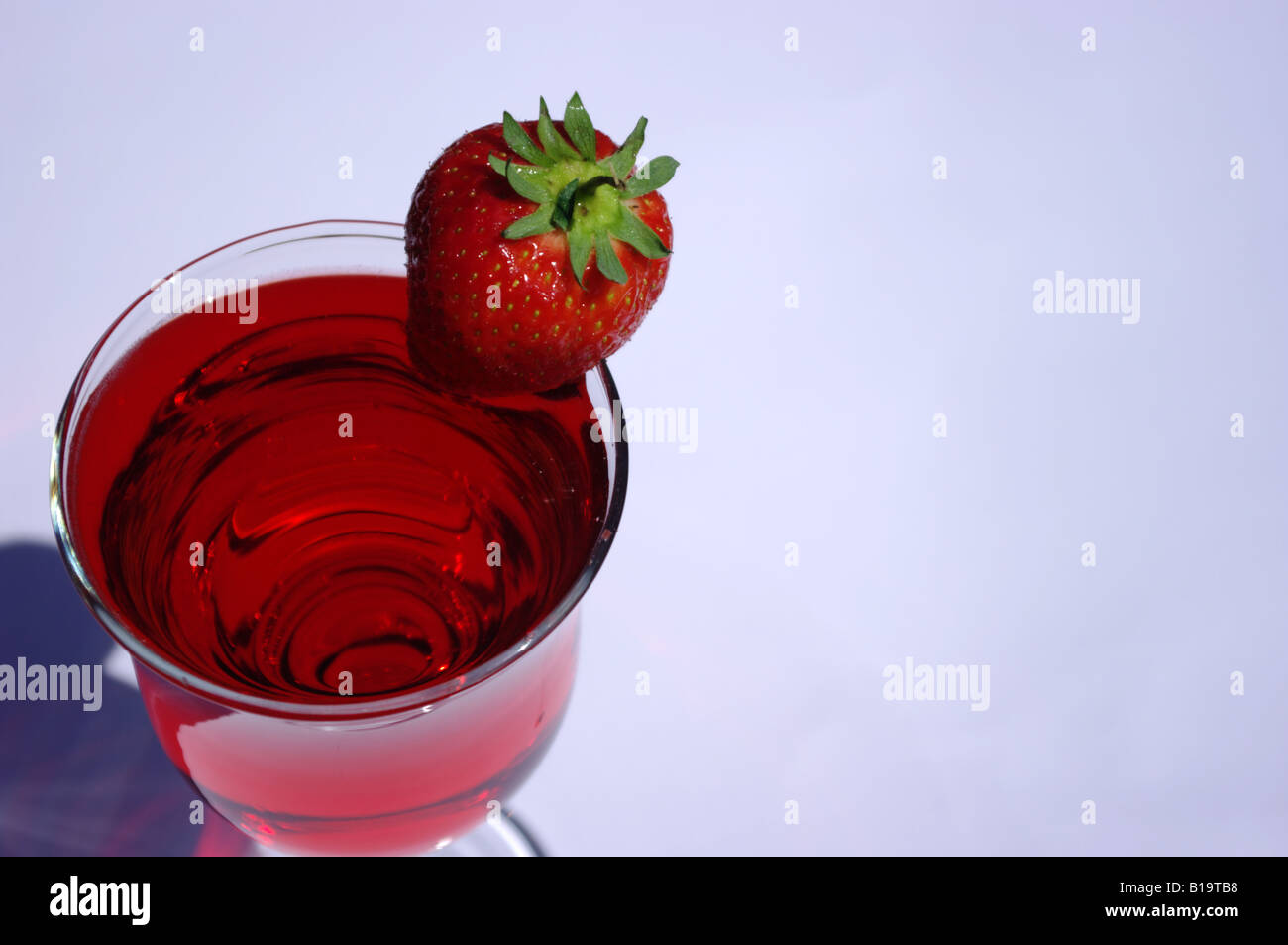 Relaxing with a cocktail Stock Photo - Alamy