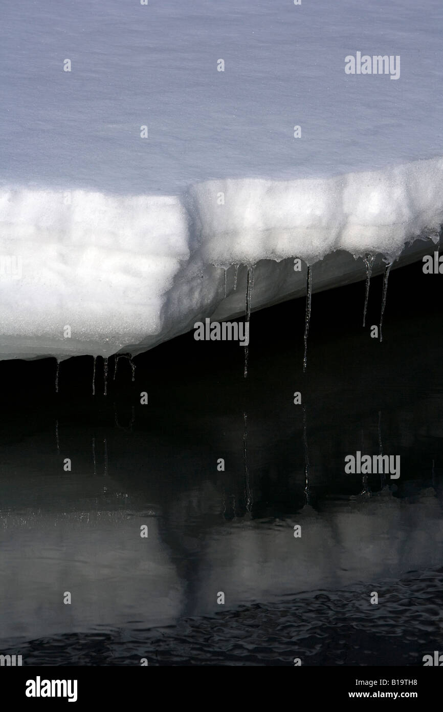 Drip thawing snow hi-res stock photography and images - Alamy