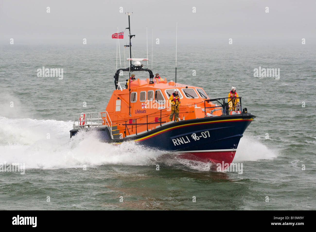 The Cromer RNLI Tamar class lifeboat Stock Photo - Alamy