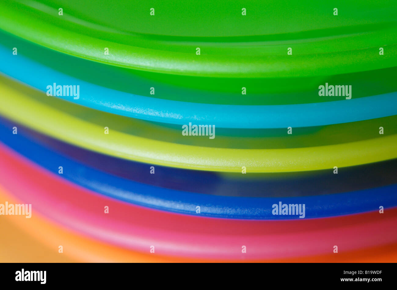 Colourful plastic plates hi-res stock photography and images - Alamy