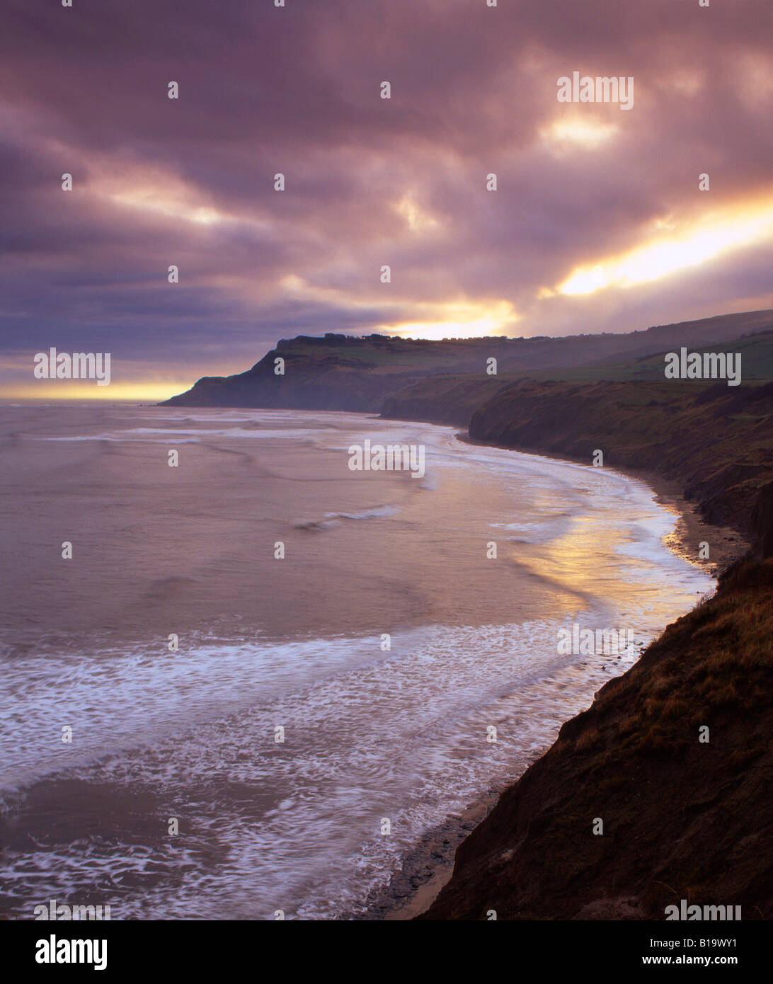 Ravenscar North Yorkshire England Stock Photo - Alamy