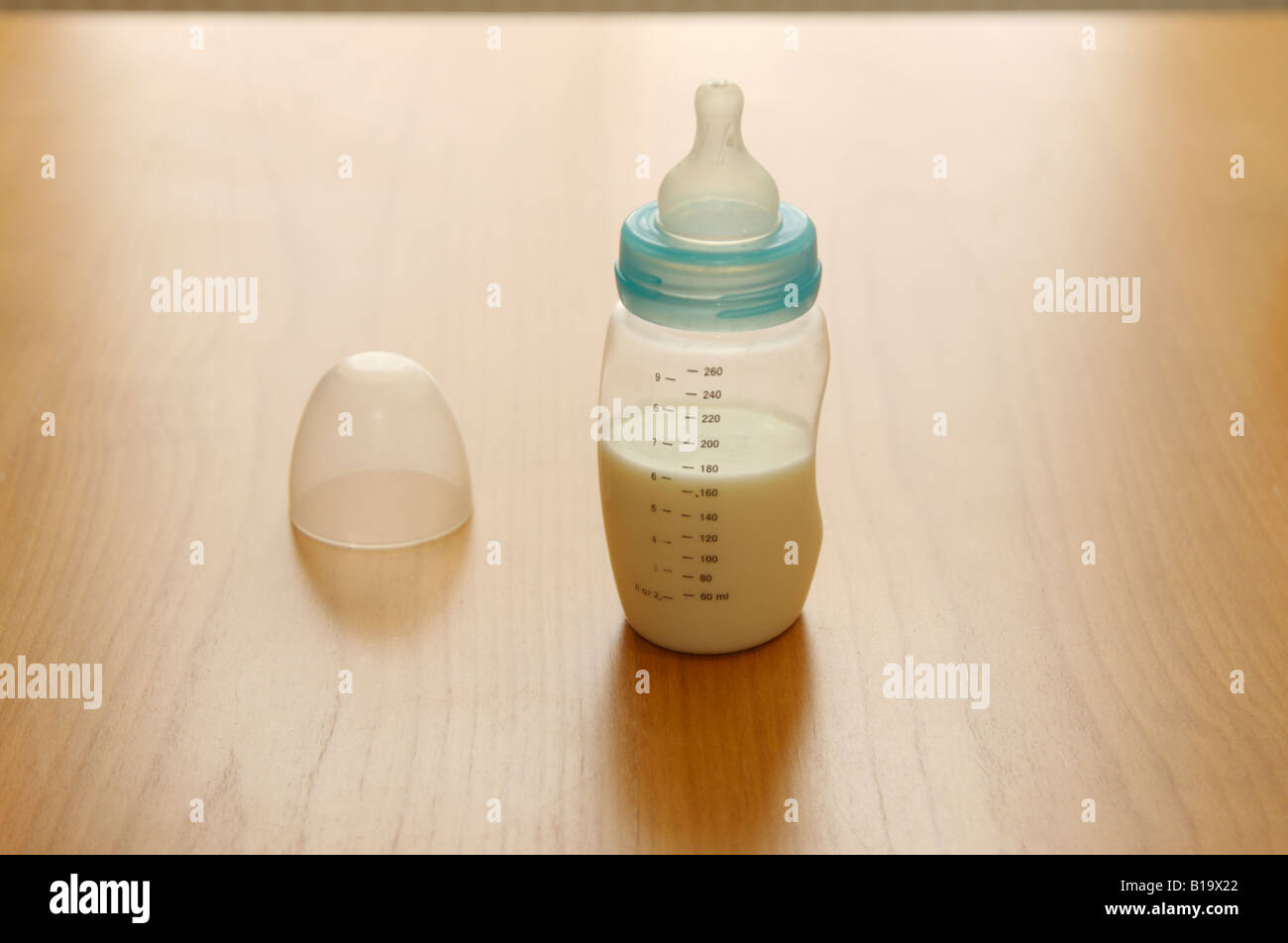 Baby milk bottle Stock Photo - Alamy