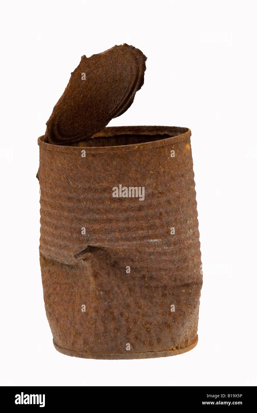 Rusty tin can hi-res stock photography and images - Alamy