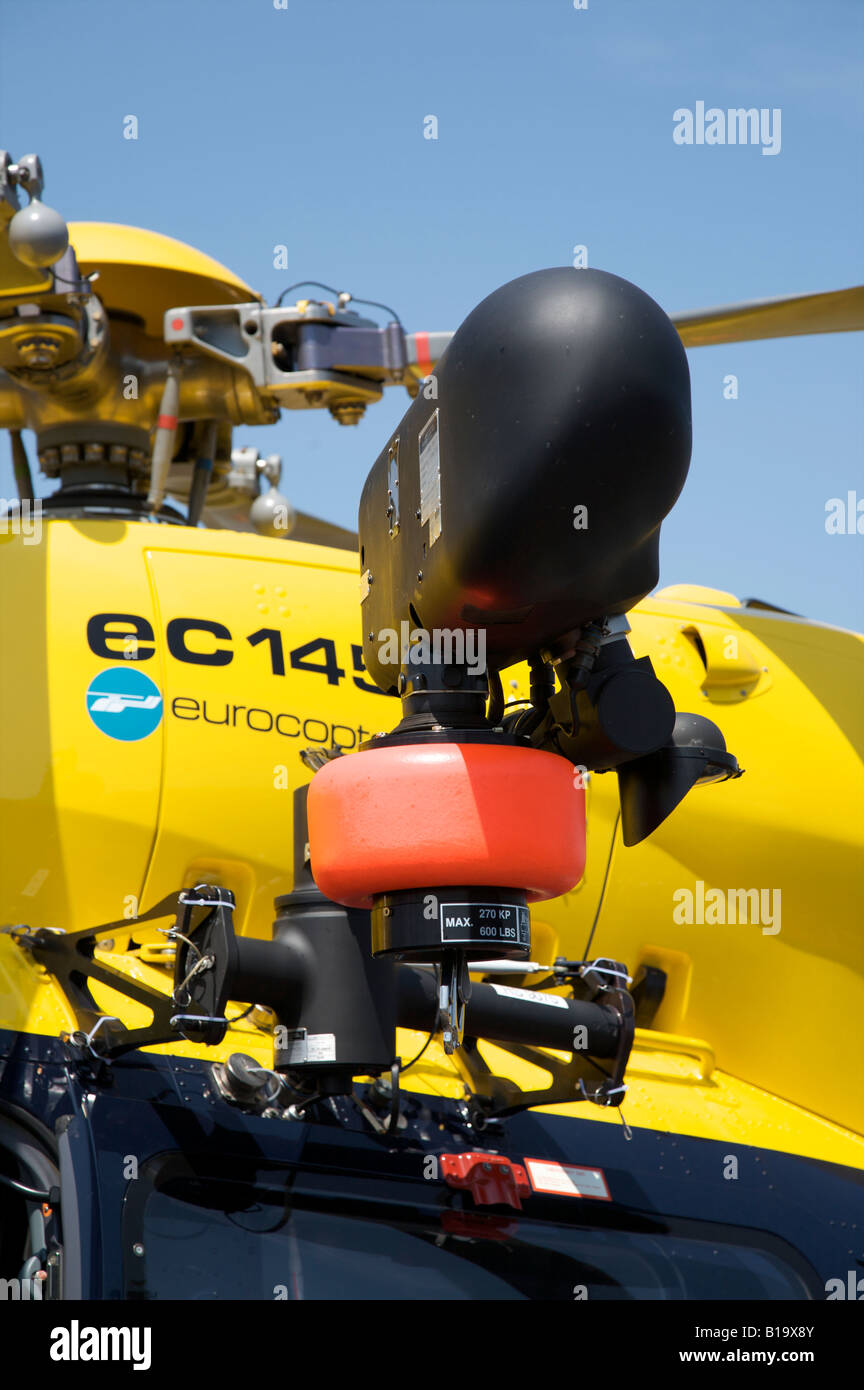 EC 145 EUROCOPTER HELICOPTER EQUIPPED AND USED FOR POLICE SURVEILLANCE ...