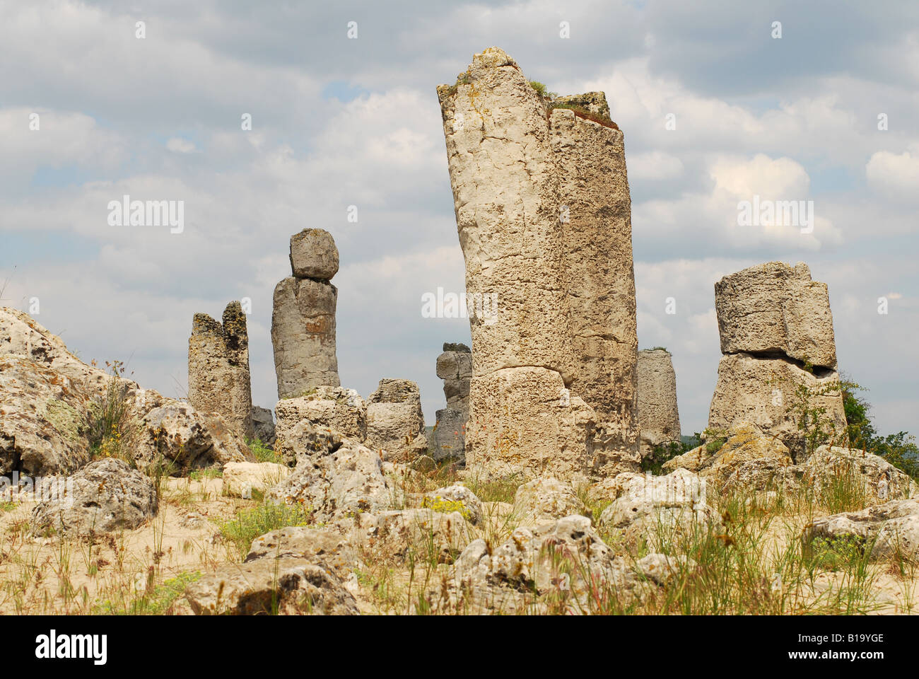 POBITI KAMANI (The Stone Forest Stock Photo - Alamy