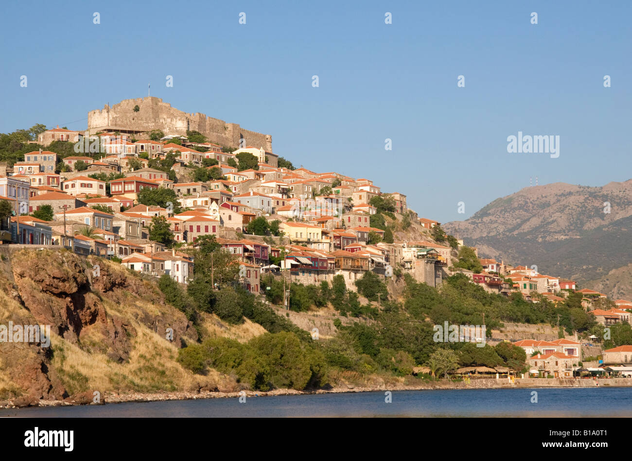 Molyvos lesvos hi-res stock photography and images - Alamy