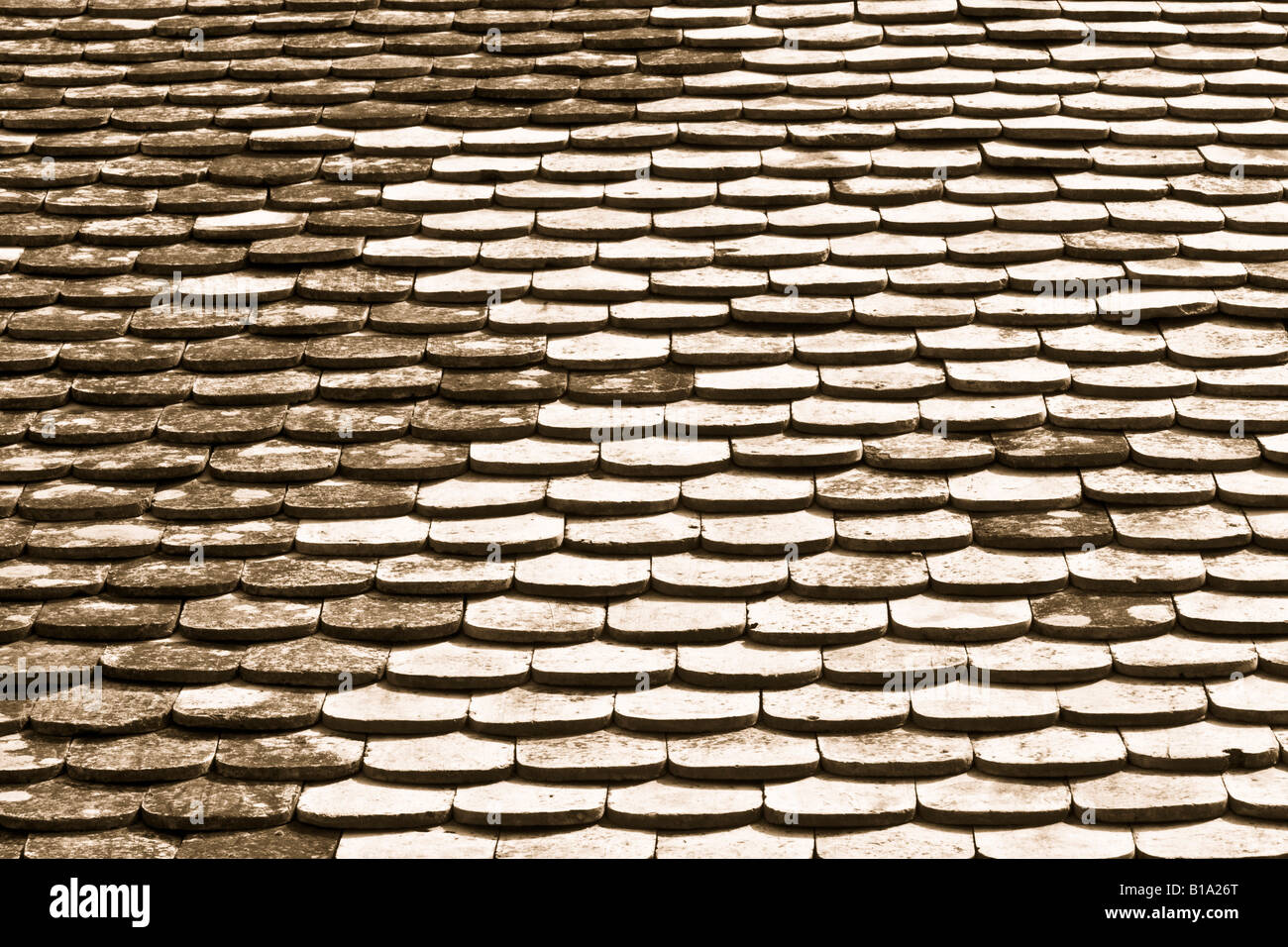 roof tile pattern Stock Photo - Alamy