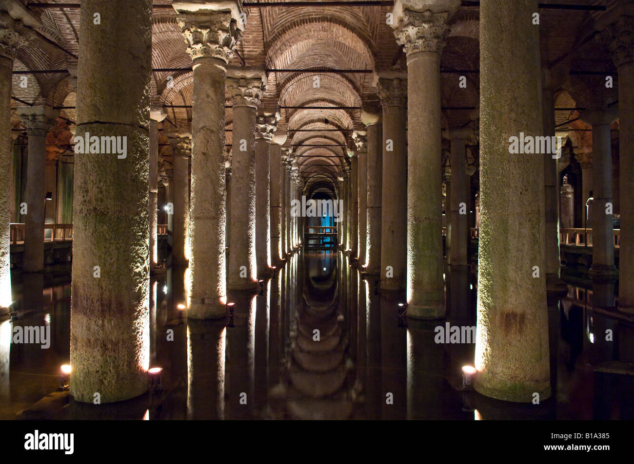The Basilica Cistern. Istanbul, Turkey Stock Photo - Alamy
