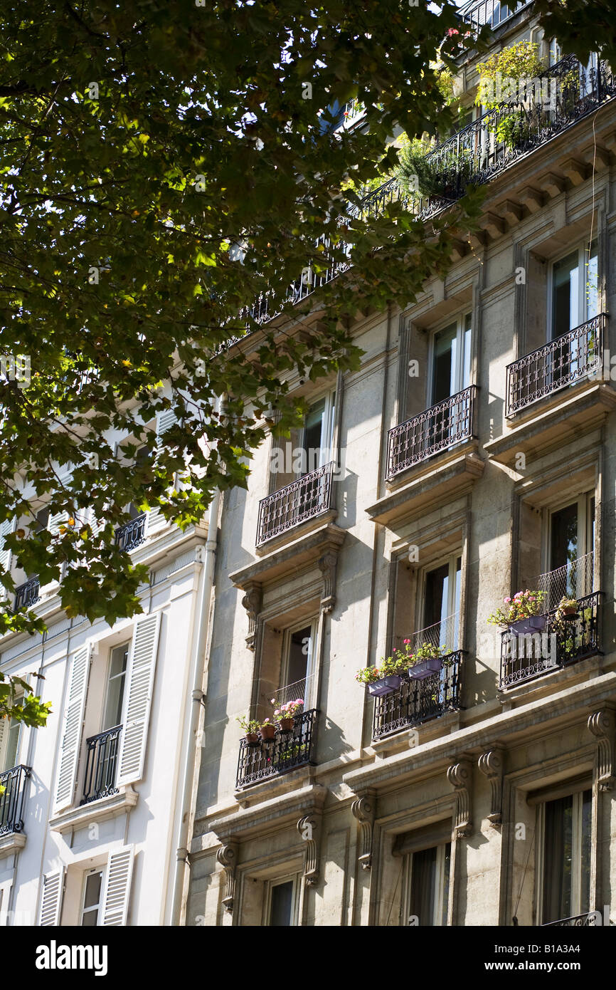 Buildings in Paris, France Stock Photo - Alamy