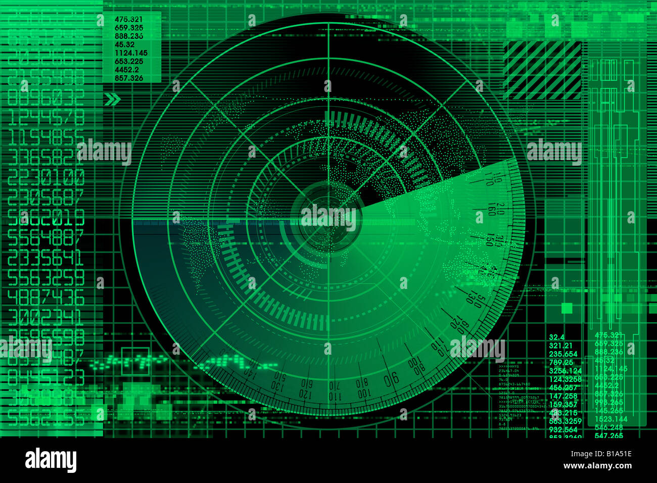 Radar map hi-res stock photography and images - Alamy