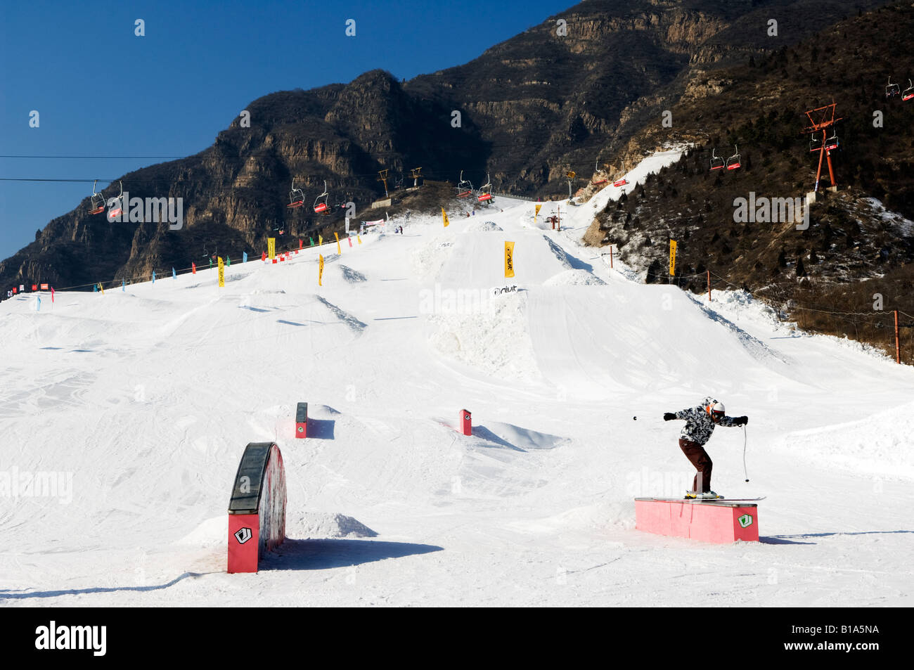 China ski resort hi-res stock photography and images - Alamy