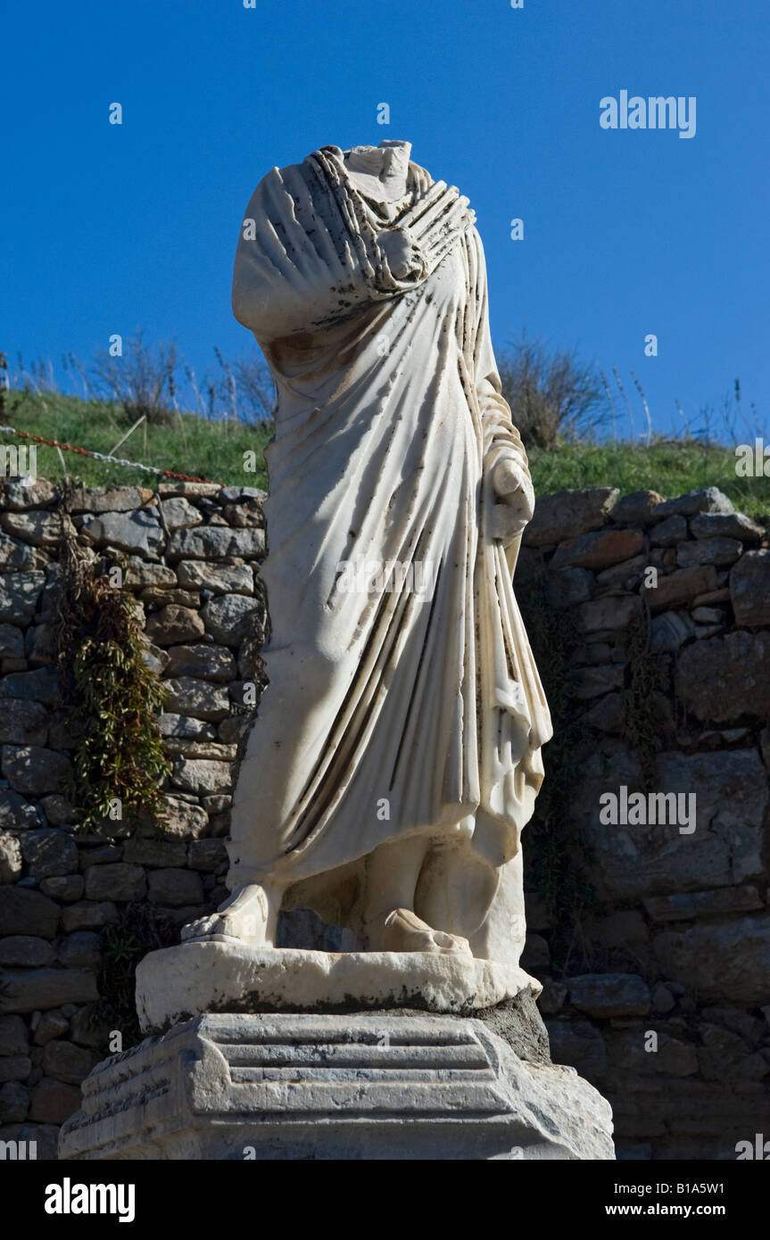 Statue at the Ancient City of Ephesus Stock Photo - Alamy