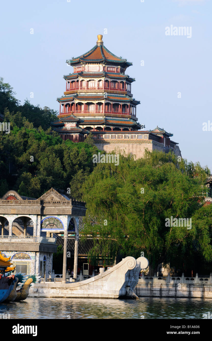 China Beijing Summer Palace Unesco World Heritage Site Stock Photo - Alamy