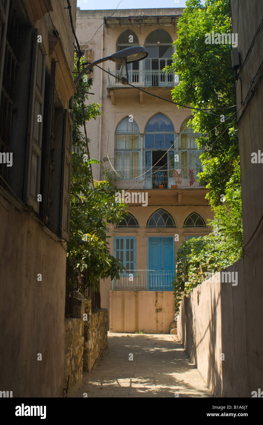 Beirut suburb of Achrafieh Stock Photo - Alamy
