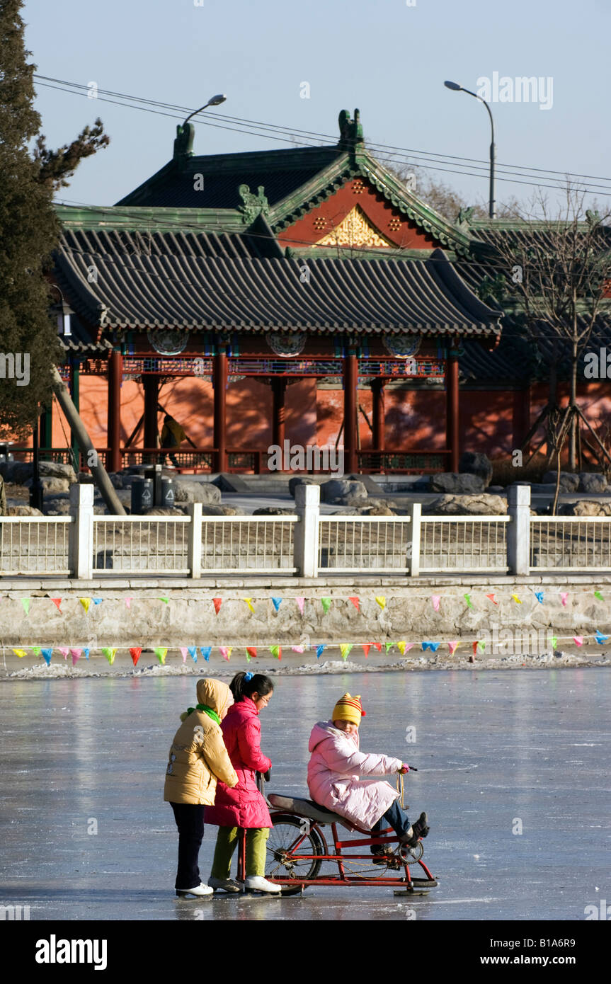 Houhai area Beijing China Stock Photo - Alamy