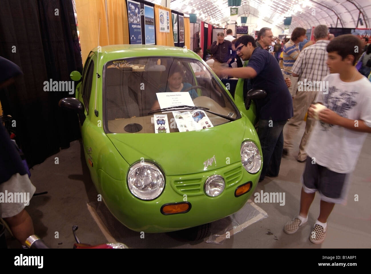 New XEBRA three-wheeled Electric city vehicle on display at Greenfair ...