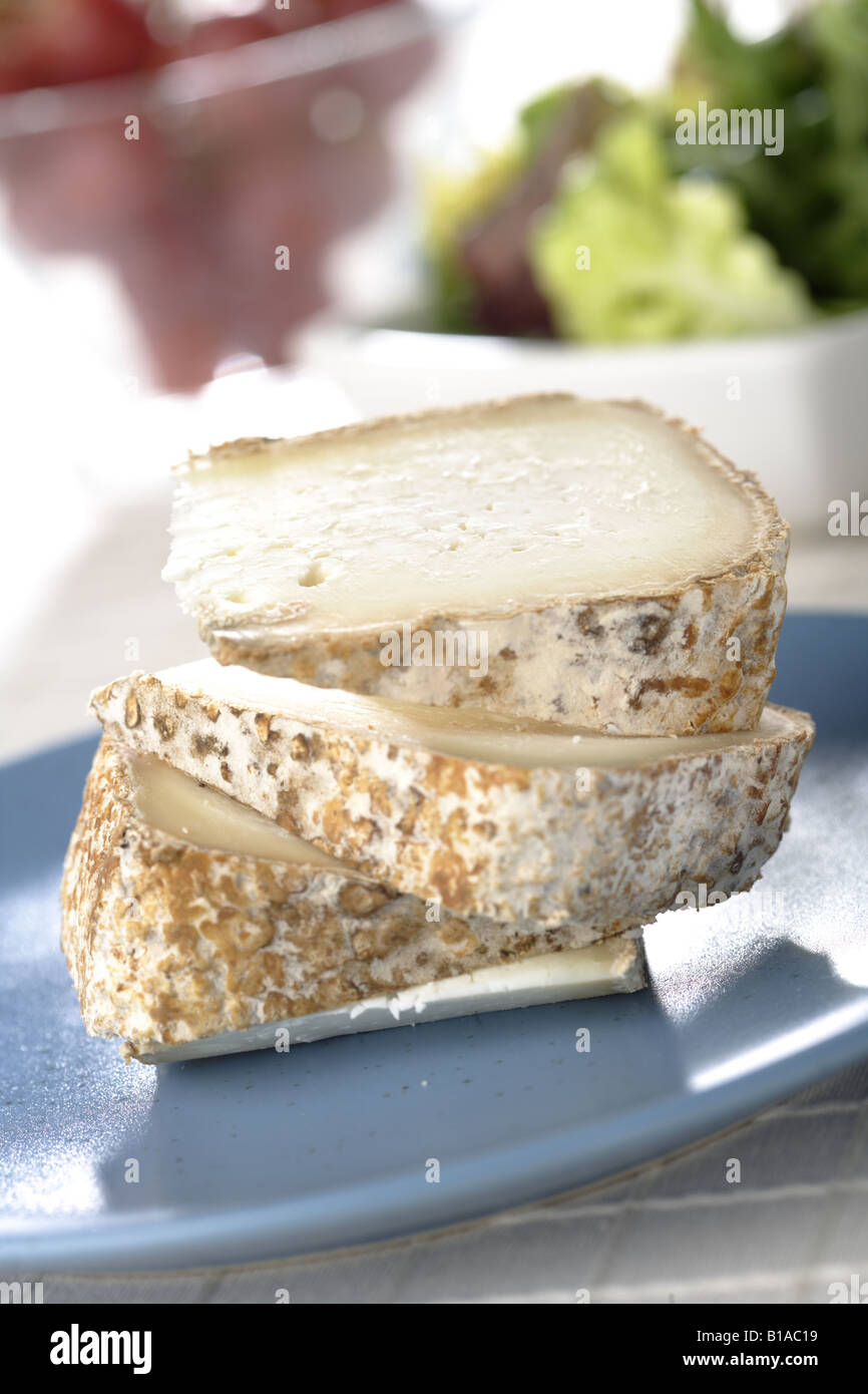 Goat cheese (vertical Stock Photo - Alamy