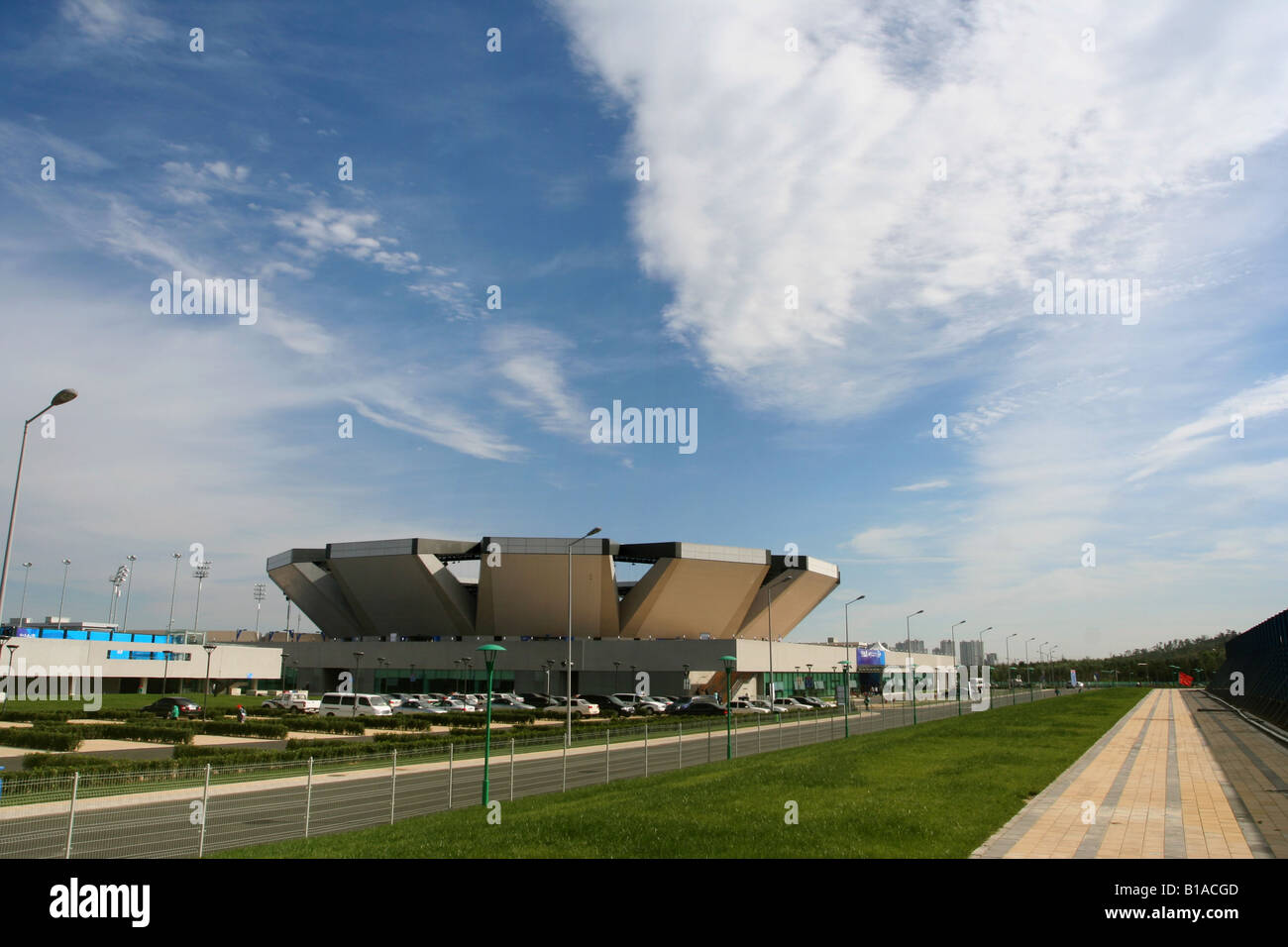 Olympic Green Tennis Center,Beijing,China Stock Photo - Alamy