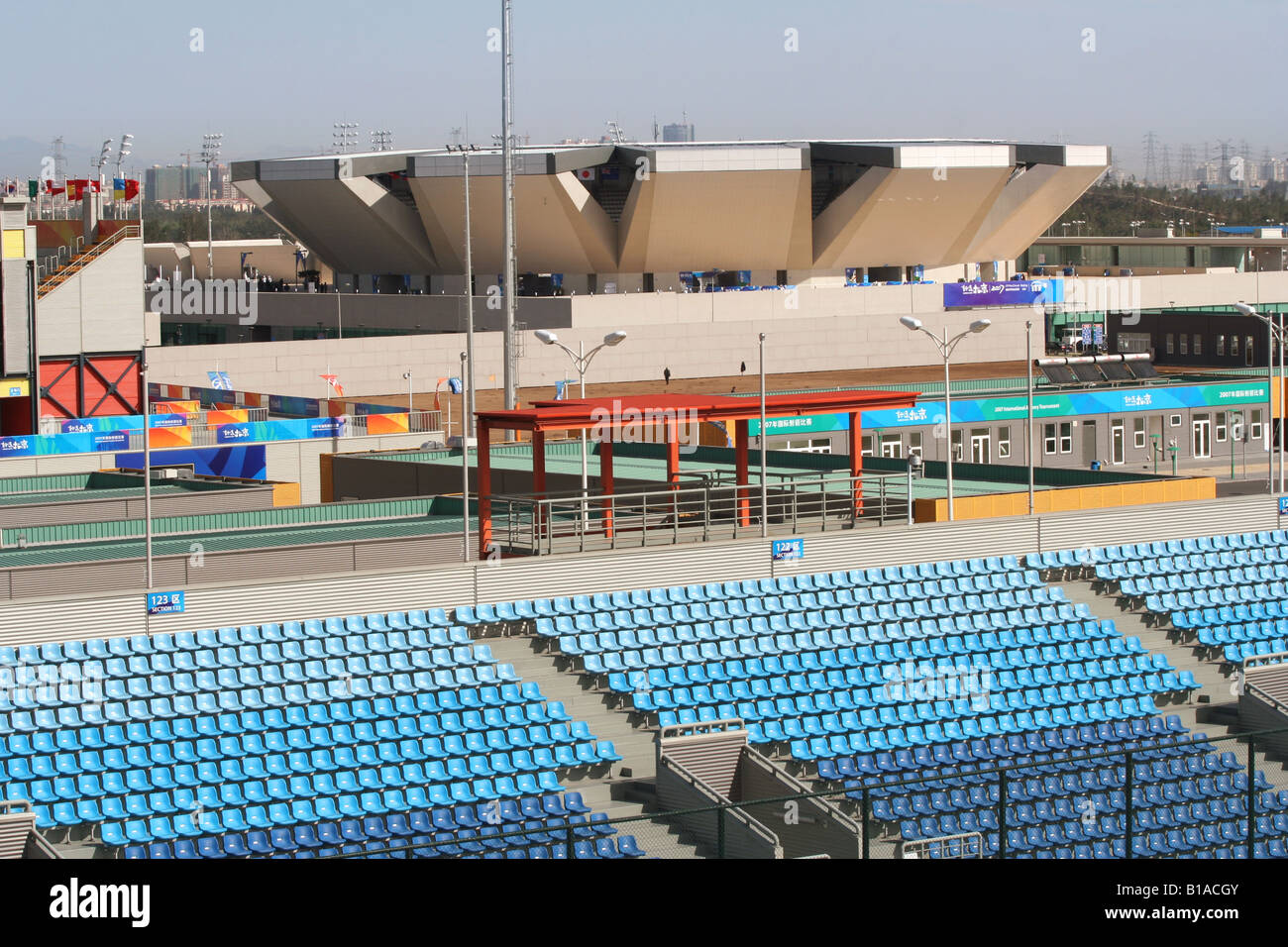 Olympic Green Tennis Center and Olympic Green Hockey Field,Beijing ...