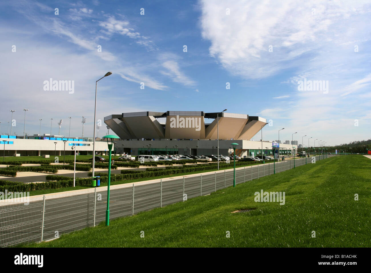 Olympic Green Tennis Center,Beijing,China Stock Photo - Alamy