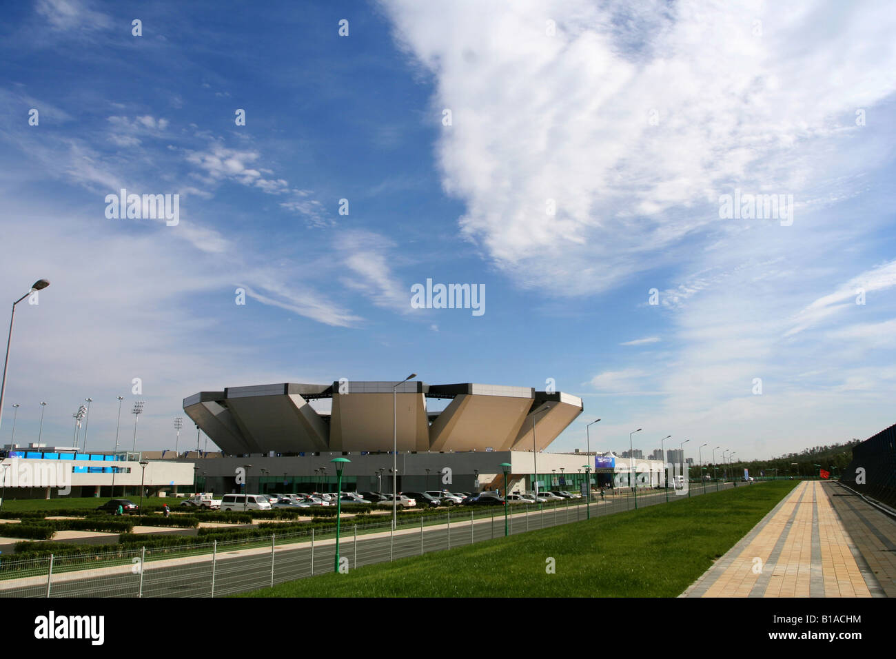 Olympic Green Tennis Center,Beijing,China Stock Photo - Alamy