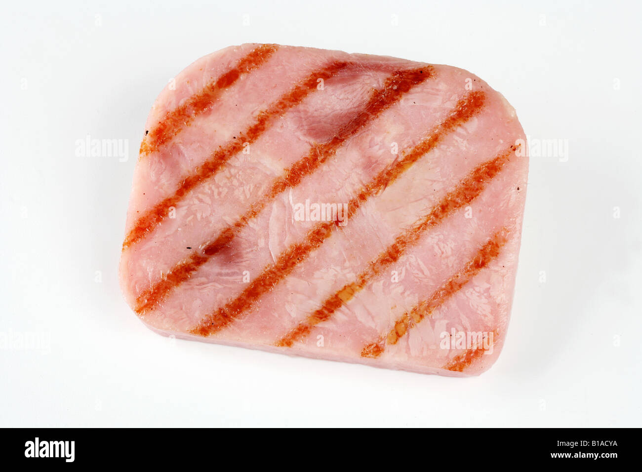 Barbecued York ham Stock Photo - Alamy