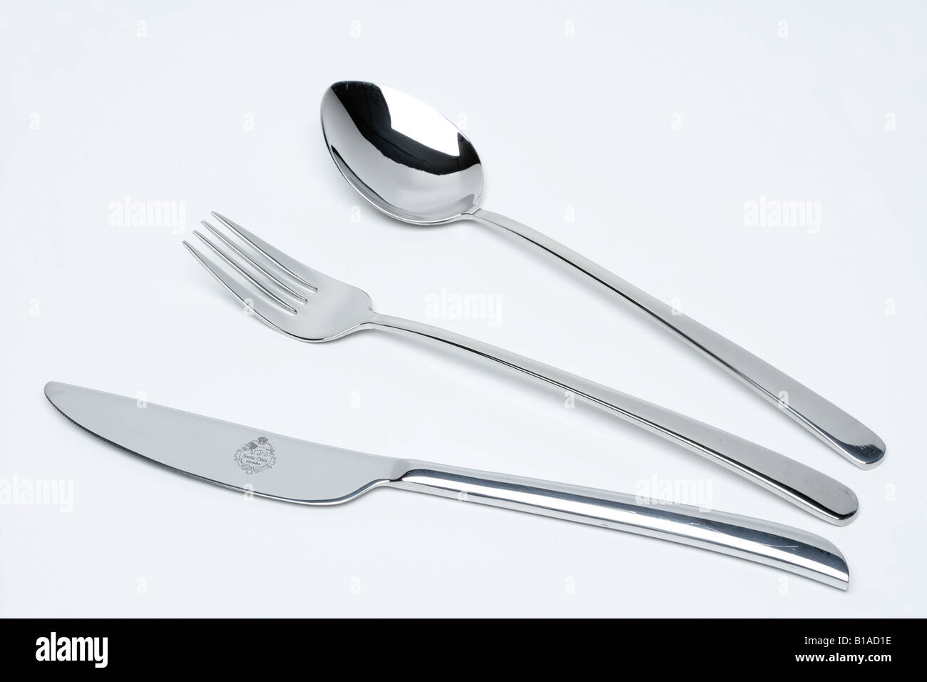 Still life of table cutlery Stock Photo - Alamy