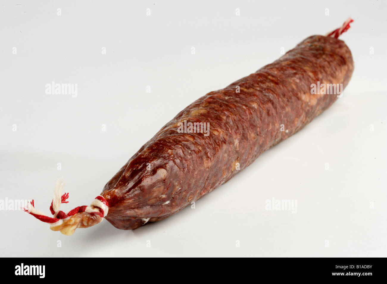 Roscal Iberian spiced sausage Stock Photo - Alamy