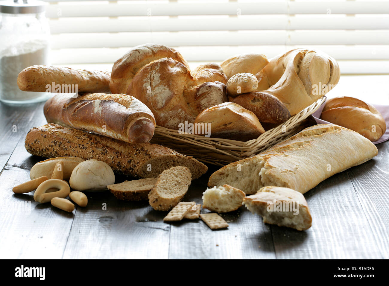 Still life of bread Stock Photo - Alamy