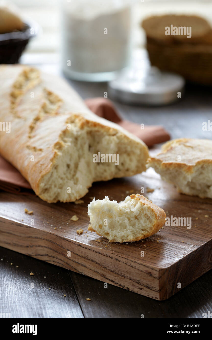 Ciabatta bread (vertical Stock Photo - Alamy