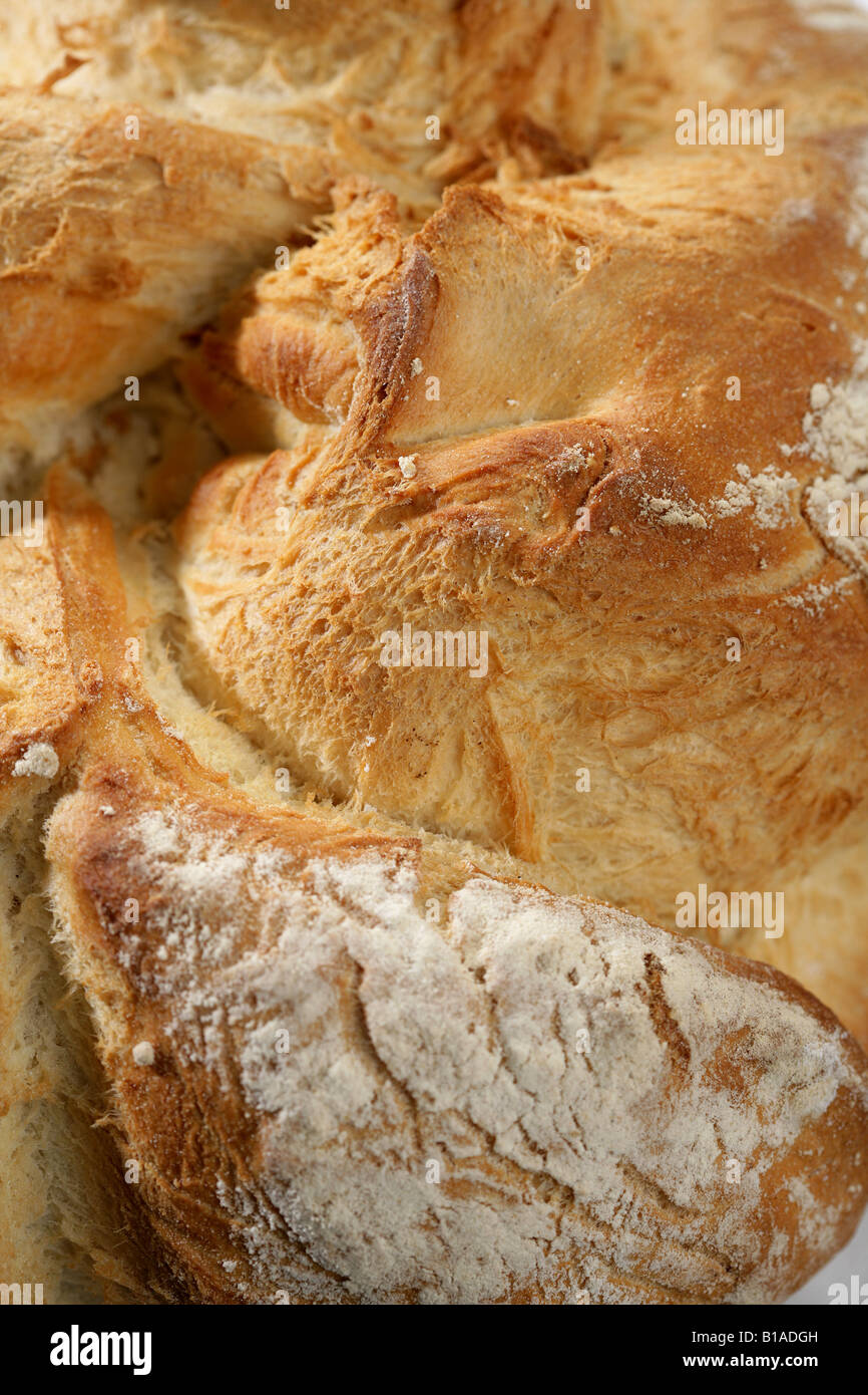 Close-up of country-style bread (vertical Stock Photo - Alamy