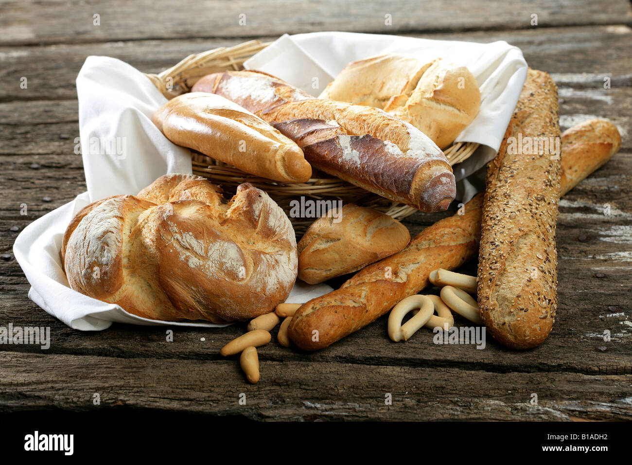 Still life of bread Stock Photo - Alamy