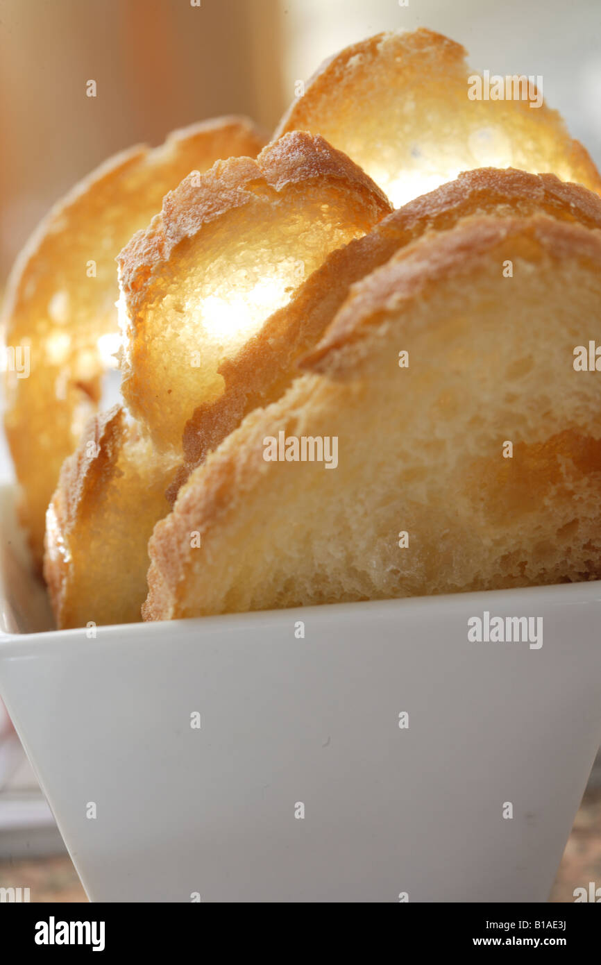 Close-up of toasts (vertical Stock Photo - Alamy