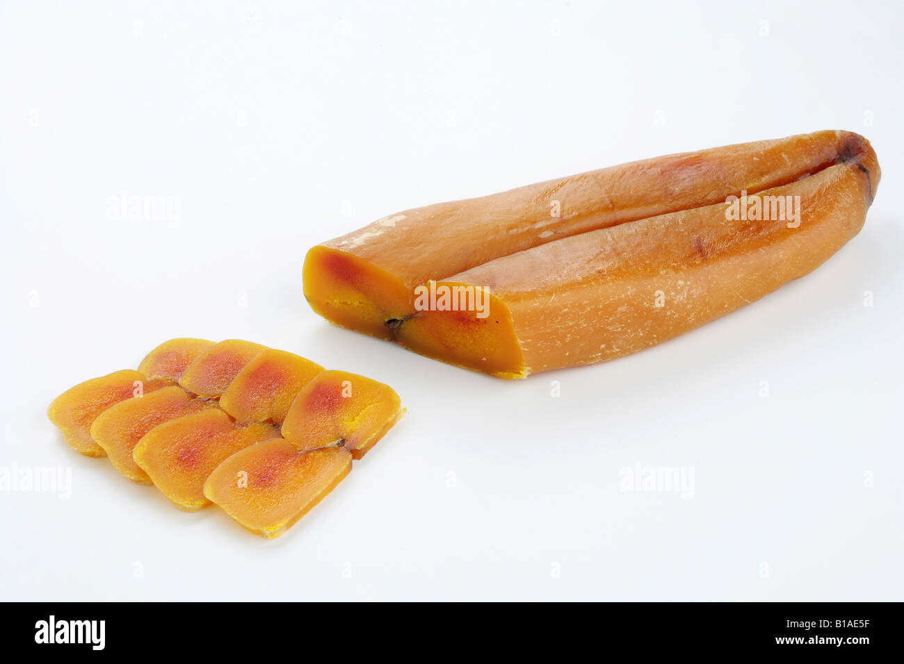 Grey mullet roe Stock Photo - Alamy