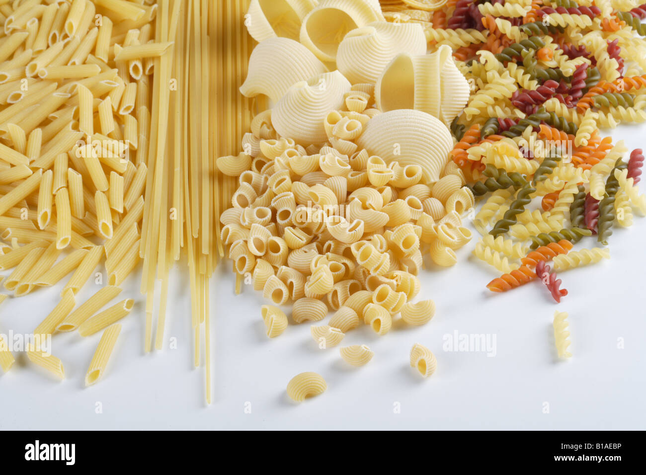 Small pasta tubes hi-res stock photography and images - Alamy