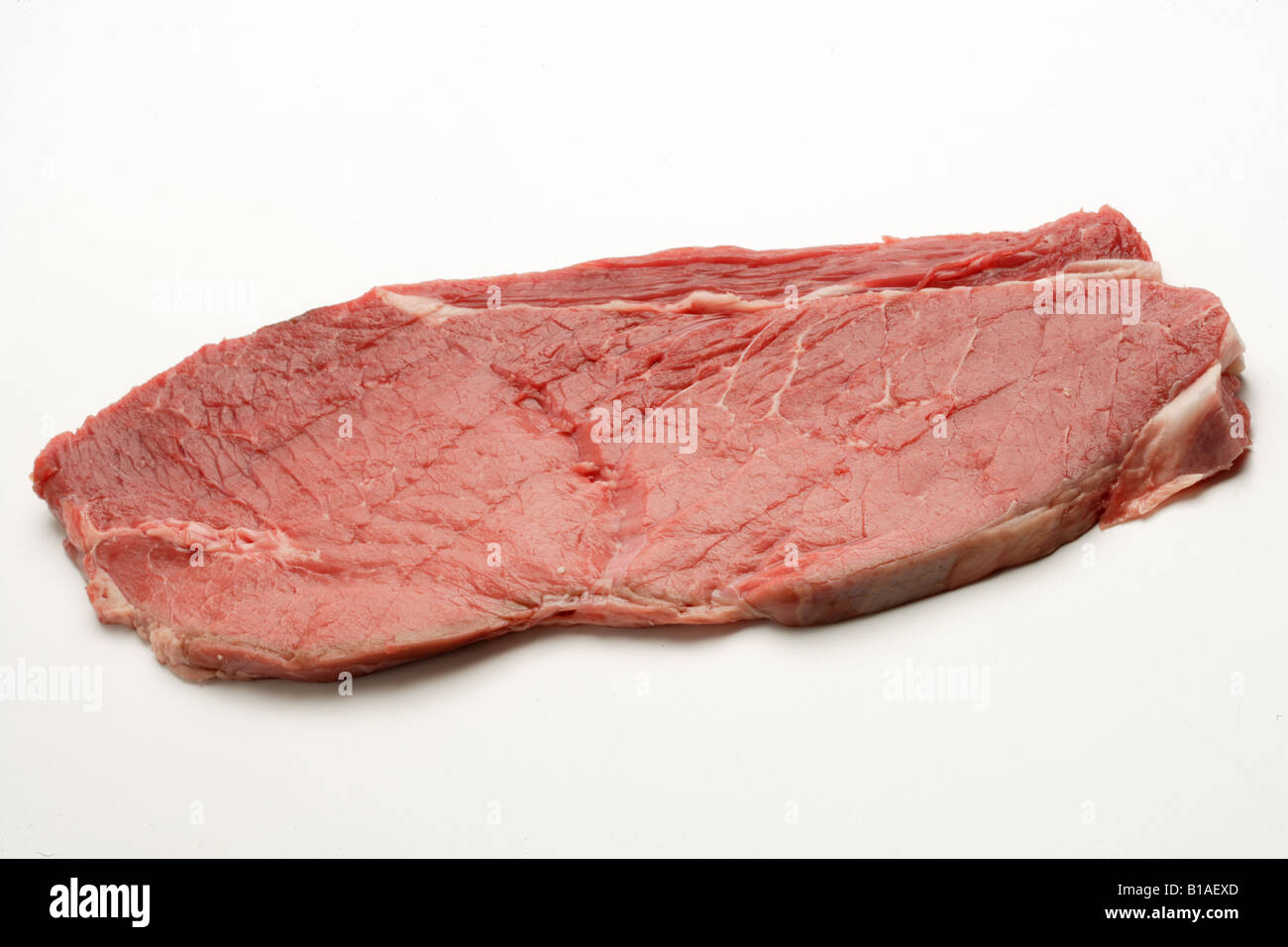 Fresh topside steak Stock Photo - Alamy