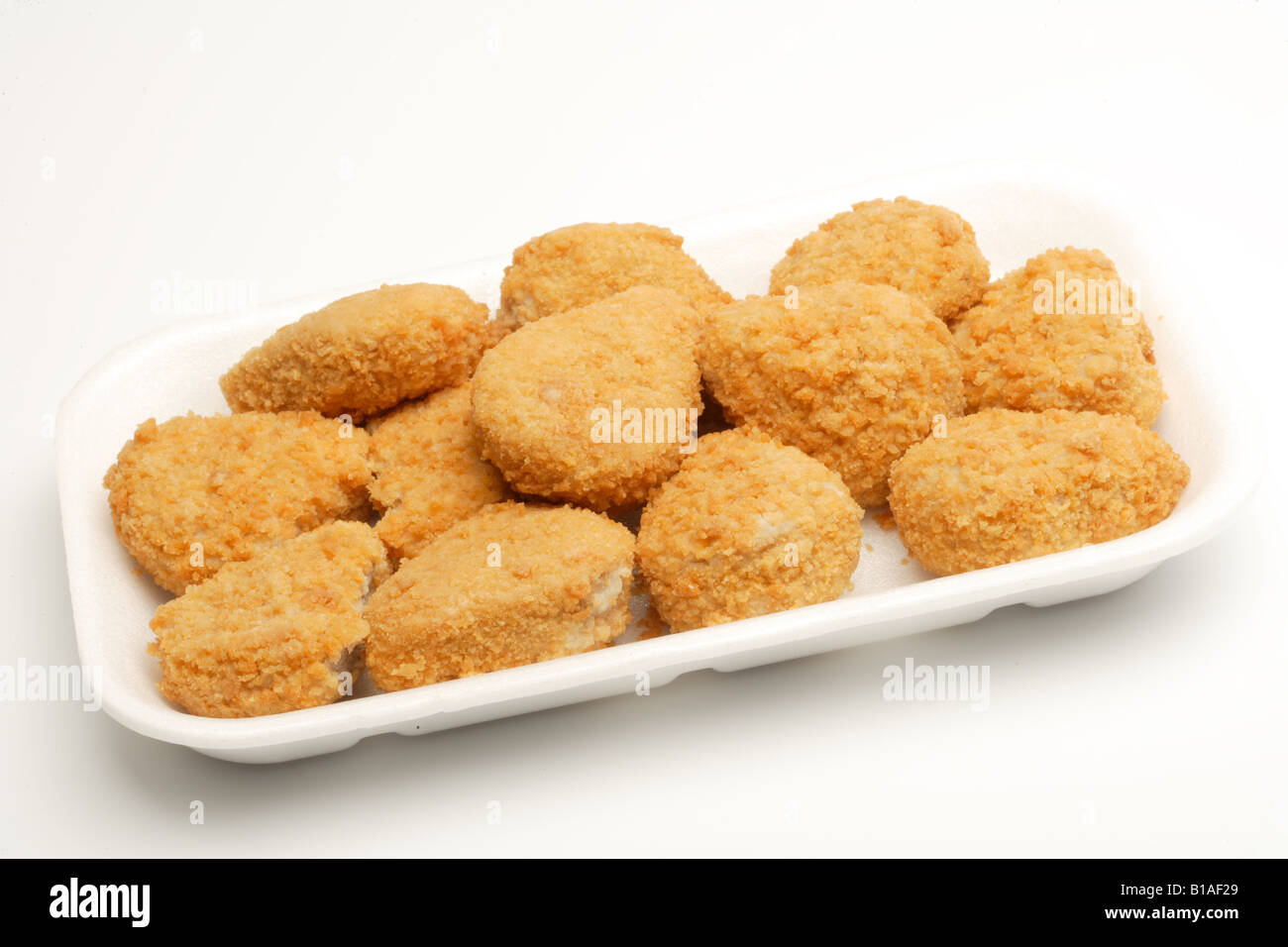 Chicken nuggets poultry fried battered hi-res stock photography and ...