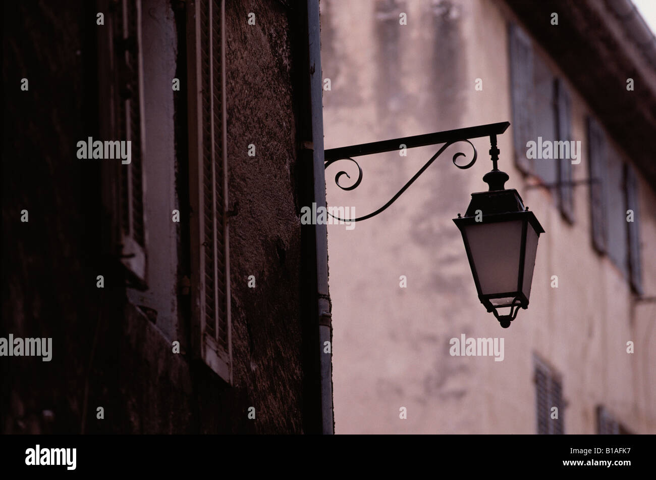 Street Lamp Against Buildings Stock Photo - Alamy