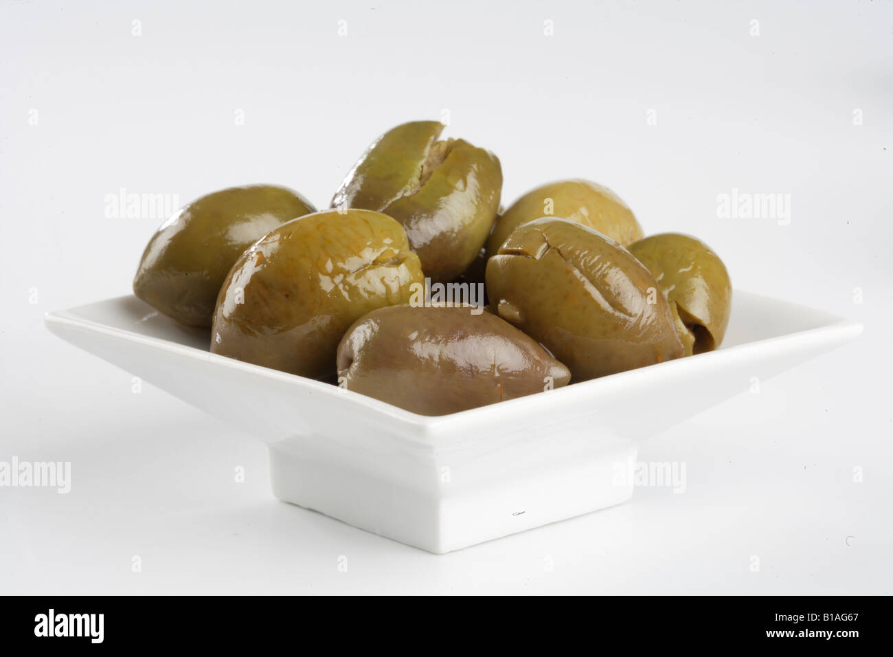 Cracked green olives hi-res stock photography and images - Alamy