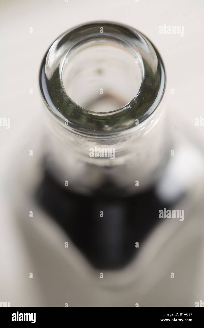 Bottle neck close up Stock Photo - Alamy