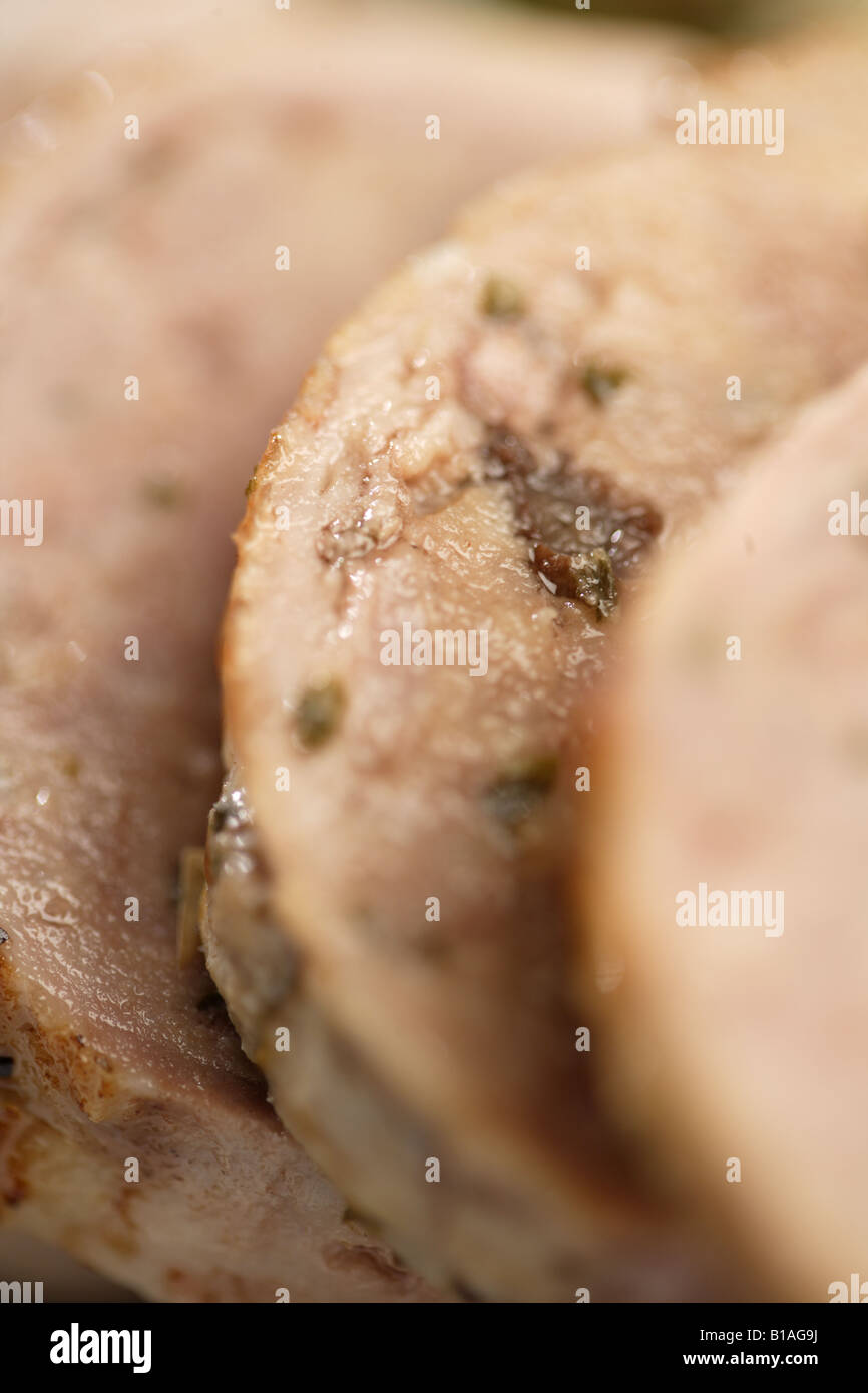 Stuffed meat close up Stock Photo - Alamy