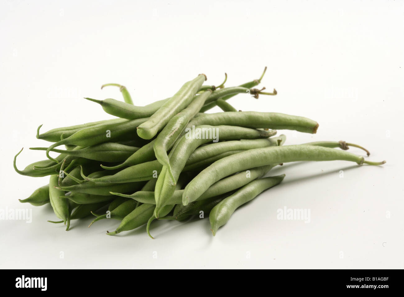 Fine beans cut out Stock Photo - Alamy