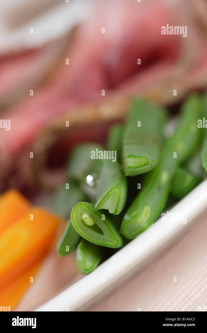 Boiled green beans Stock Photo - Alamy