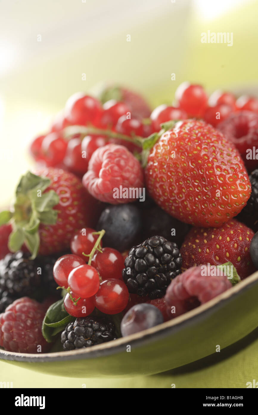 Still life of berries Stock Photo - Alamy