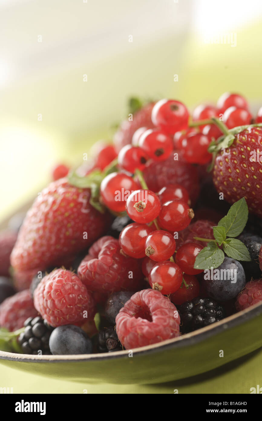 Still life of berries Stock Photo - Alamy