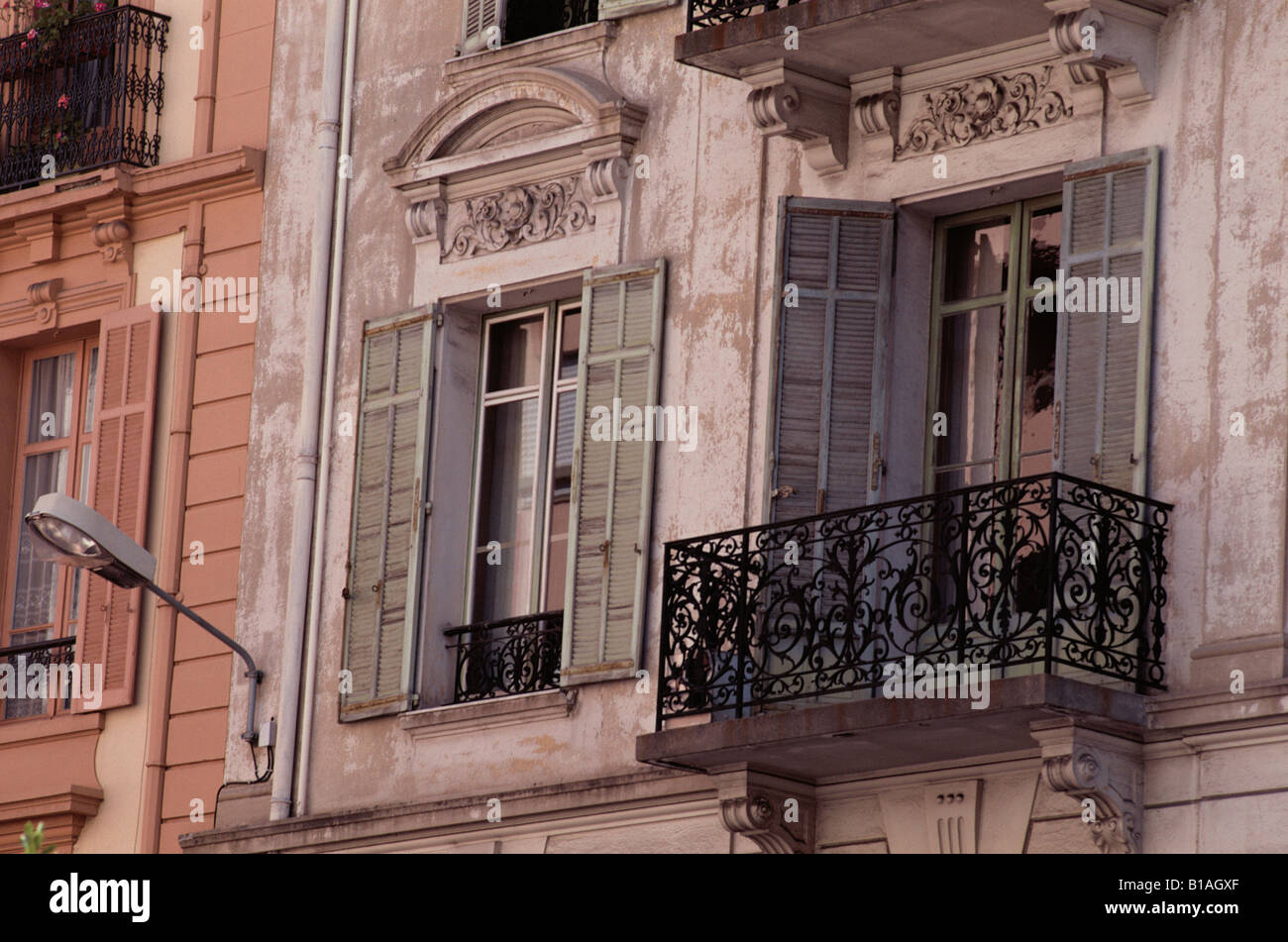 Window With Balcony Stock Photo - Alamy