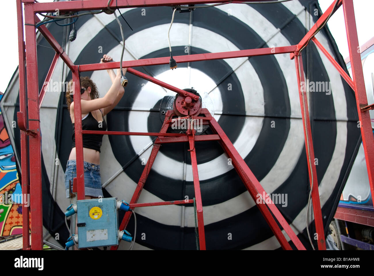 Clissold Park.Stoke Newington festival Sunday June 8th 2008 Operating ...