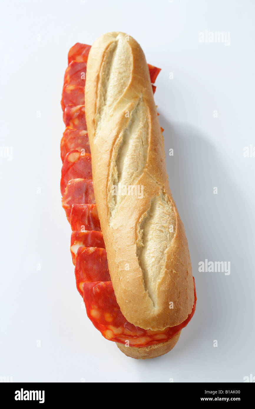 Chorizo sandwich hi-res stock photography and images - Alamy