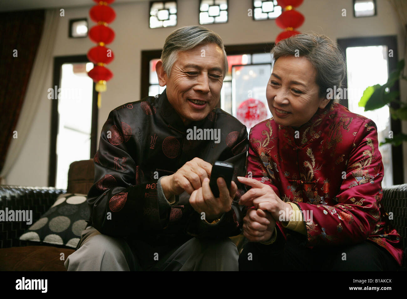 Senior couple making love hi-res stock photography and images - Alamy